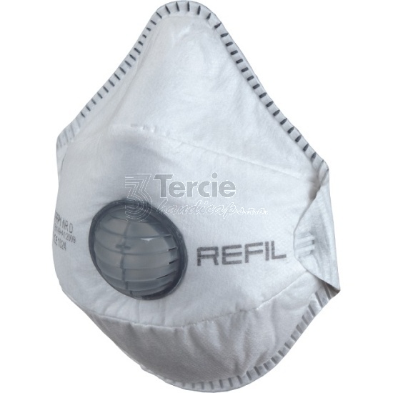 REFIL 1011 FFP1 respirátor tvarovaný s ventilkem (BOX=10ks)